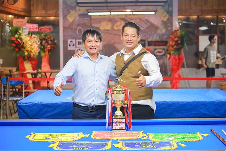 Kết quả billiard cadre 71/2 mở rộng toàn quốc 2023: Các kỷ lục gia tranh vô địch